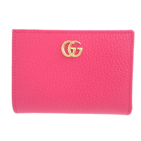 Gucci | Bags | Gucci Gg Marmont Leather Pink Bifold Wallet | Poshmark
